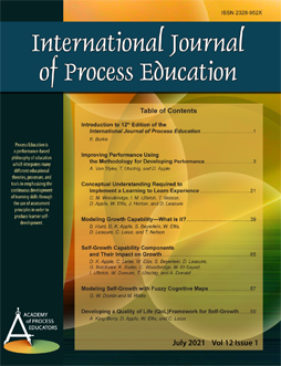 IJPE: The International Journal of Process Education